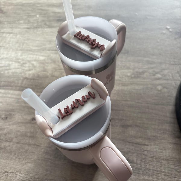 Yeti Tumbler Name Plate | Y*ti Cup Name Tag | Tumbler Acrylic Name ...