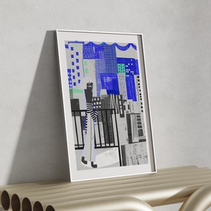 70x100 Poster Mockup. Vertical Frame Template. Photoshop - Etsy