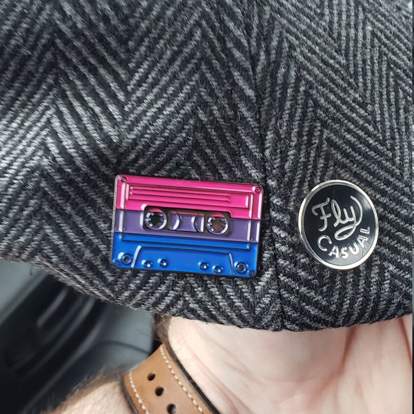 Bisexual Pride Flag Pin - Bisexual Pin - Bisexuality Pins and Buttons ...
