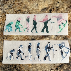 Skiing Evolution Merch | Etsy