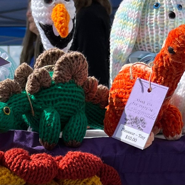 Pip the Puffin- Circular Knitting Machine PDF Pattern Downloadable Bird ...