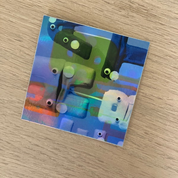 Multi-faced Triangle Art Plush - Etsy