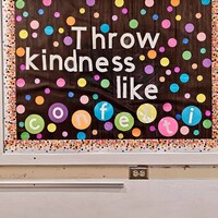 Teachers School Bulletin Board Cutouts | Winter Bulletin Board Kit| We ...