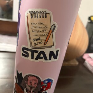 Happy Gilmore Sticker Ben Stiller Tremendous Looking Trophy Funny ...