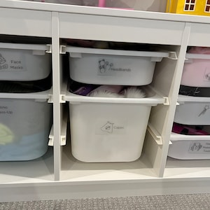 Printable Dresser Drawer Labels for Kids Clothing and Accessories ...