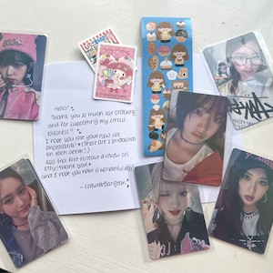 IVE Fanmade Photo Bias Pack Bundle wonyoung Photocards Inspired Cute Bias Pack Kpop Cute Gift ...
