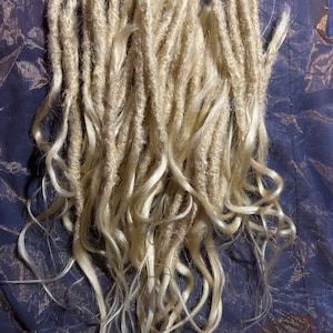 Full Head 50 Dreads of 16 Set Human Hair Dreadlock Extensions - Etsy
