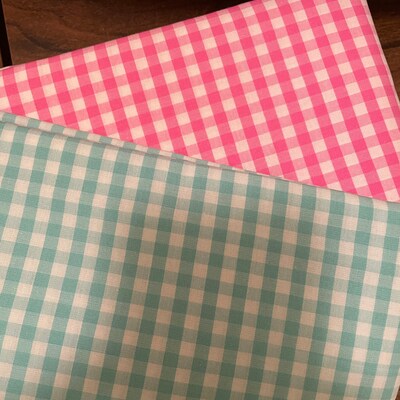 Hot Pink Gingham Fabric 1/4 Inch Fabric Finders Check Quarter Inch ...