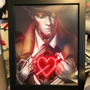 Fallout 4 John Hancock of Goodneighbor Pinup Art Print 11x17 | Etsy