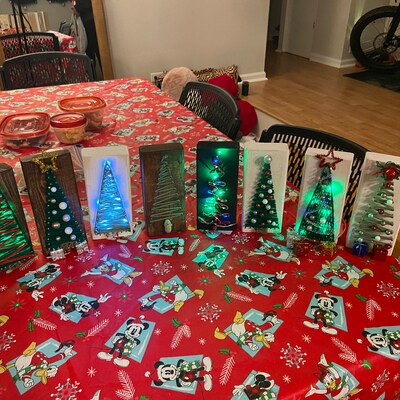 DIY String Art Christmas Lights Pattern, String Art Template Printable ...