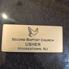 Christian Church Name Badge With Magnet – 3" X 1 1 /4"- Custom-engraved ...