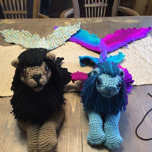 Merlion Crochet Pattern by Crafty Intentions DIGITAL PDF Downloadable ...