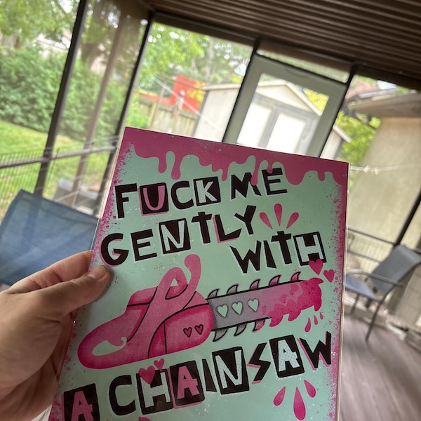 Neon Bones 8 X 10 Art Print | Graphic Pink Illustration | Punk Feminist ...