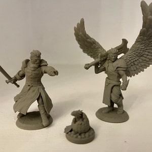 Kenku Tengu Aarakokra Ranger Rogue Fighter Tabletop Miniature for ...