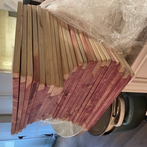 Eastern Red Cedar Craft Boards, Odd Lot Sizes, Some Defects. 1/4 Thick ...
