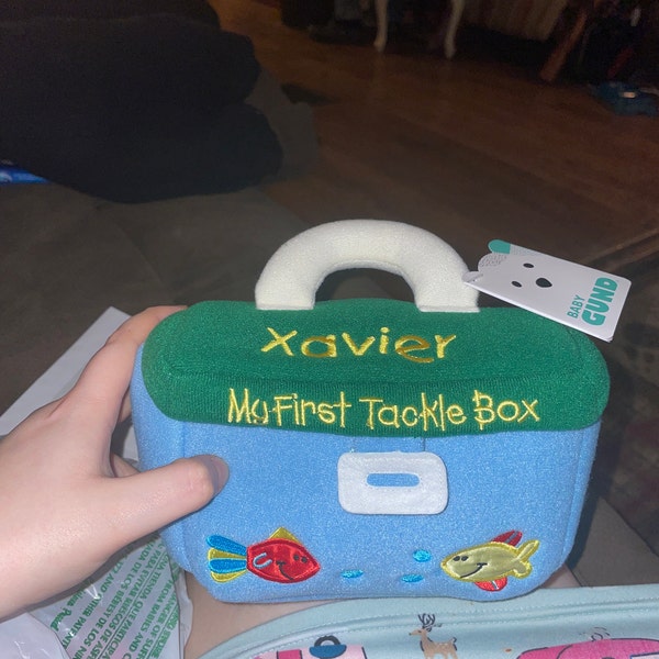 My First Tackle Box Personalized Playset, Children's Toys, Kids Play ...