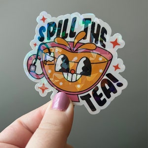 Heartbreaker Club Ticket Stub Cute Trendy Holographic Sticker Water ...