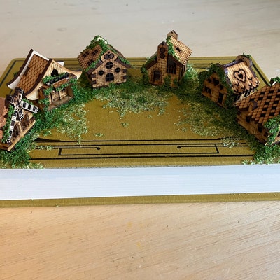 Mini Houses Set DIY - Etsy