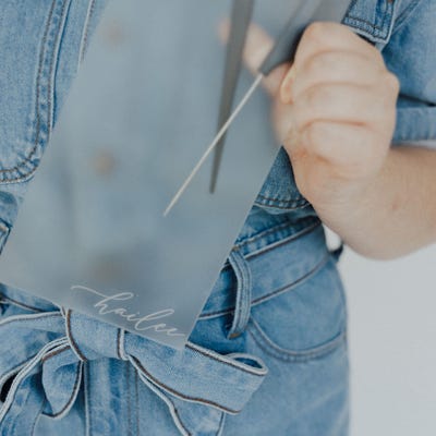 Acrylic Reserved in Loving Memory of Sign Reserved Seat Sign in Memory ...