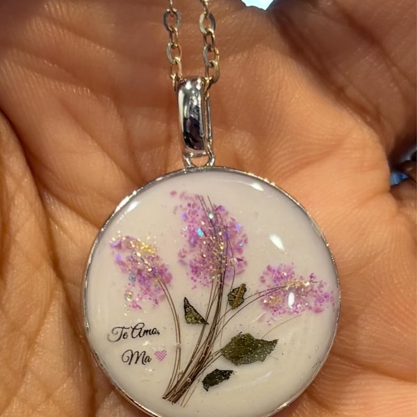 Hair Keepsake Jewelry "tree of Life" Disc Necklace, Pendant With Baby ...