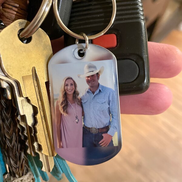 Long Distance Relationship Gift - Personalized Keychain, Customized ...