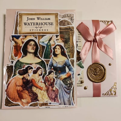 ROCOCO Stickers Classical Art Stationery 18th Century Art Marie ...
