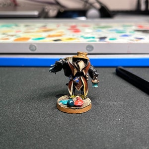 Drow Ashen Inquisitor Hero Artisan Guild Fantasy Dungeons and - Etsy