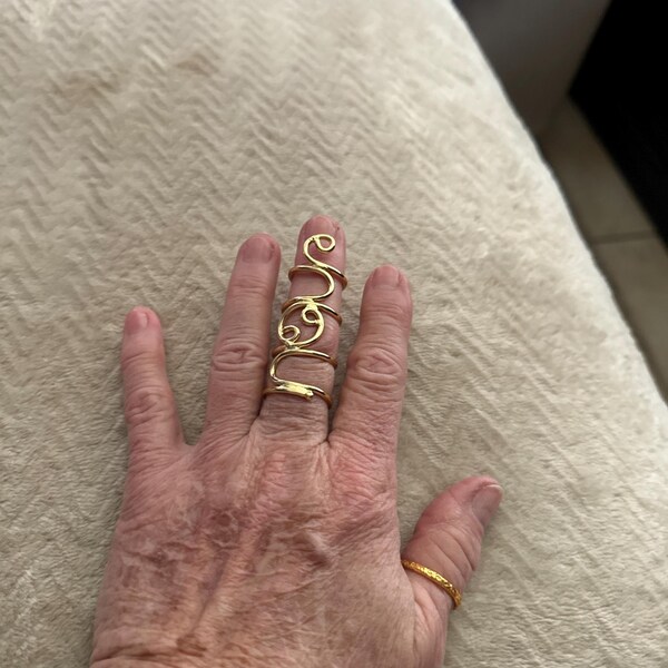 Heart Trigger Splint, Finger Ring Splint, Boutonniere Finger Ring ...