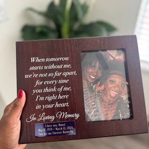 Custom Engraved Brass Plaque, Personalized, Name Plate, Picture Frame ...