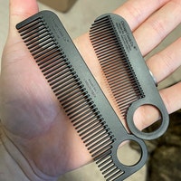Model No. 1 Carbon Fiber Comb, Ultimate Daily Use, Pocket, and Travel ...
