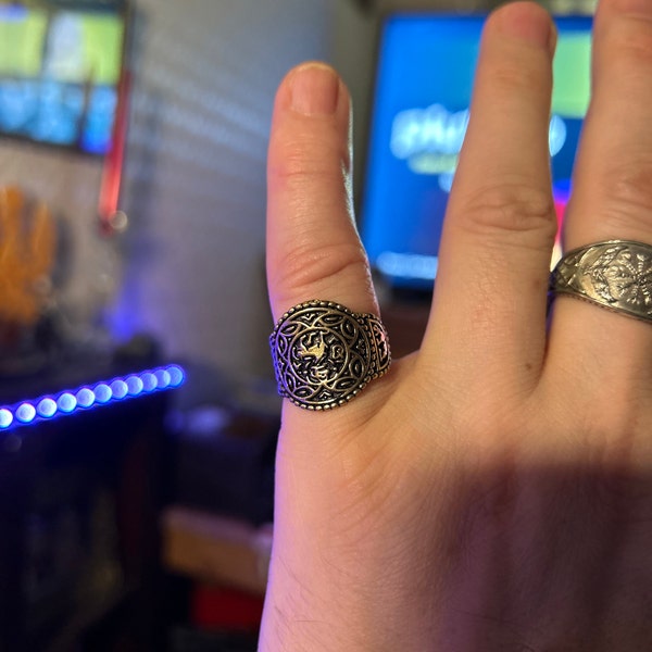 Anglo-saxon Ring From Æthelswith - Etsy