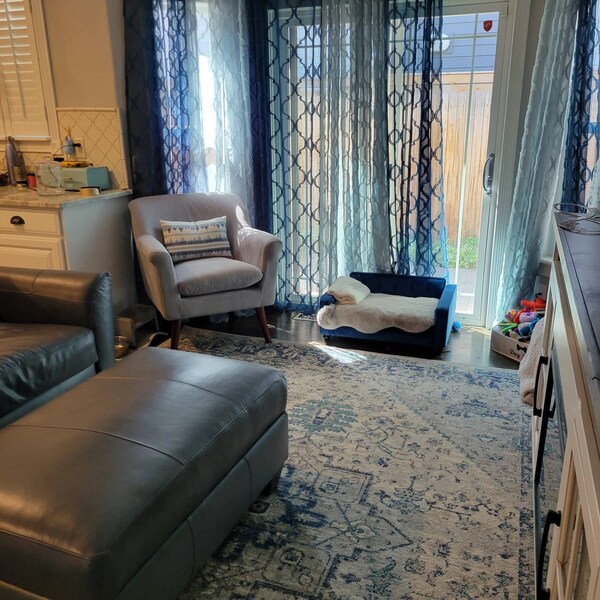 Coastal Light Blue Linen Pillow Cover Set, Blue Striped Throw Pillow ...