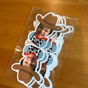 Cowboy Cupcake Toppers Western Birthday Party Decorations My First ...