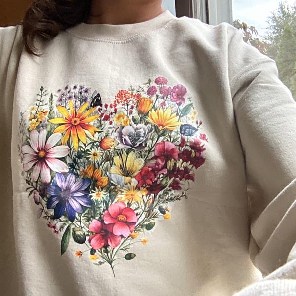 Vintage Cottagecore Wildflower Red Cardinal Shirt, Goblincore Nature ...