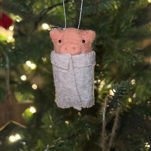 Woolly Bunny Bookmark Needle Felt Felted Handmade Wool - Etsy