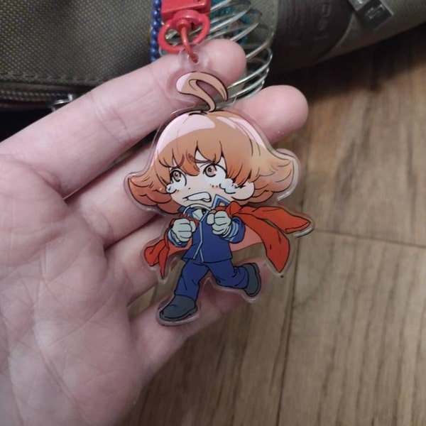 Saiki K Holo Keychain - Etsy