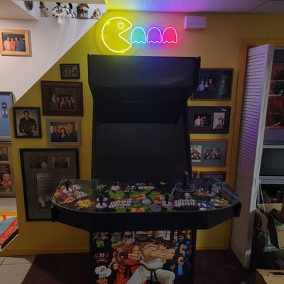 Retro Game LED Neon Sign Light Room Interior Design Neon - Etsy