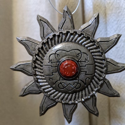 Dnd Holy Symbol of Ravenkind Amulet Emblem Necklace NO CHAIN Curse of ...