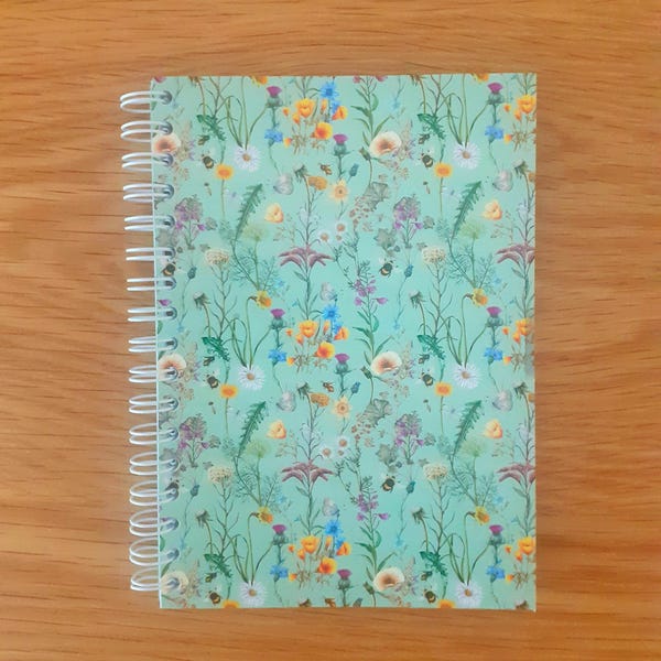 Small Password Book A6 Password Organiser Book A - Z Flowers Floral ...