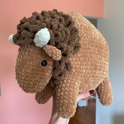 Amigurumi Bison Pattern Crochet Buffalo Pattern - Etsy