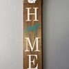 Horizontal Symbol Sign Dog Home Sign Rustic Dog Sign Paw - Etsy