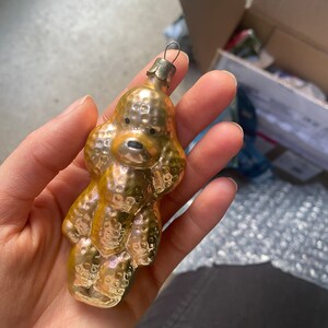 Lemon Glass Vintage Christmas Tree Ornaments, Retro Silver-mercury Home ...