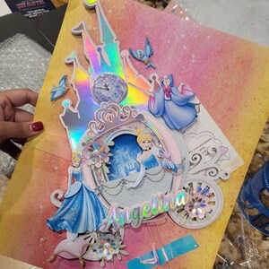 Princess Cake Topper Shaker, Cake Topper, Birthday, Party Decor, Party ...