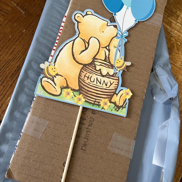 Classic Winnie the Pooh Favor Box - Etsy