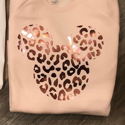 Mickey Cheetah Leopard, Minnie Cheetah Svg, Print Svg, Png, Clipart ...