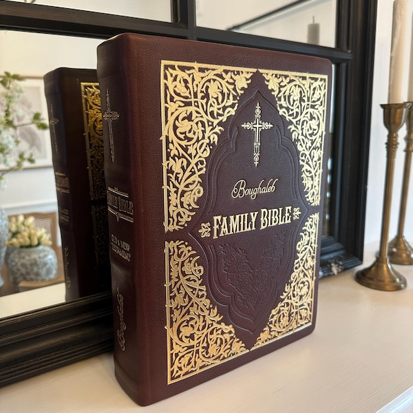The World's Most Beautiful Illustrated Family Bible Personalized - KJV ...