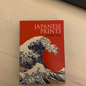 Japanese Prints Playing Cards - Etsy