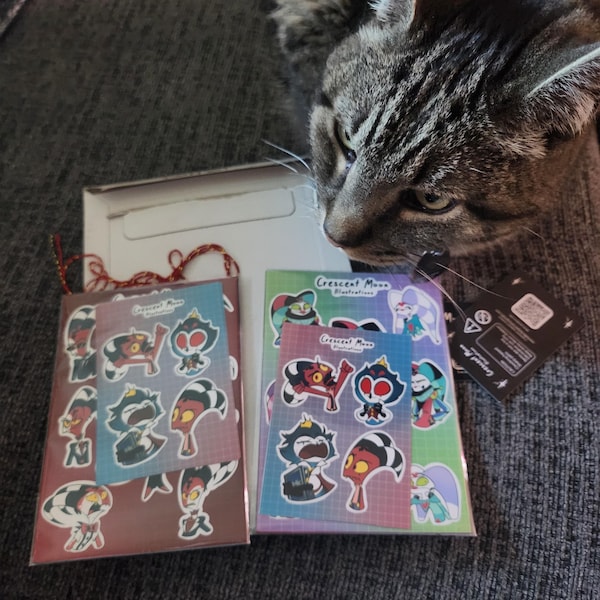 Hazbin Hotel Prints - Collectible A4 & A6 Art Prints Featuring Favorite ...