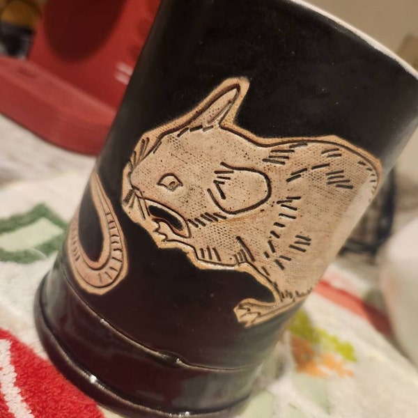 Smallest Rat Mug Handmade Rat Art, Pottery Mug - Etsy