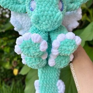 Cato the Dragon Snuggler/lovey Amigurumi Crochet Pattern - Etsy